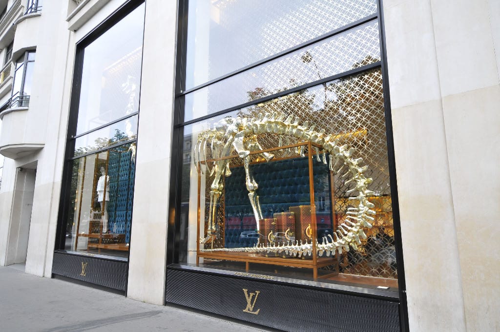 Maybe the world’s most beautiful store’s windows