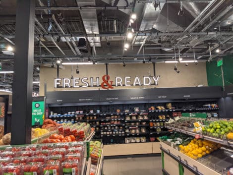 Visite du plus grand Amazon Fresh à Washington