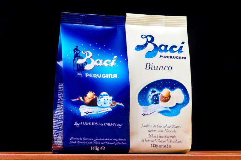 The Bacio Perugina has its own store in Perugia