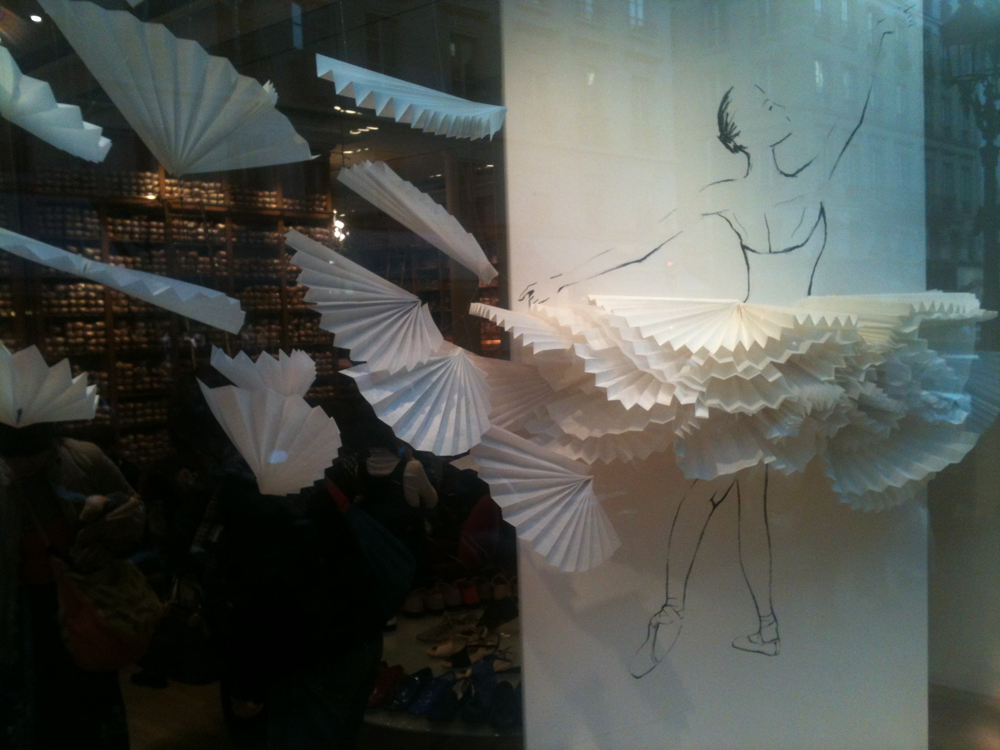 Repetto's store in Paris: always a pleasure to visit