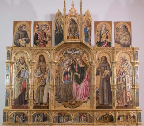 In search of Carlo Crivelli in the Marche region (Italy)